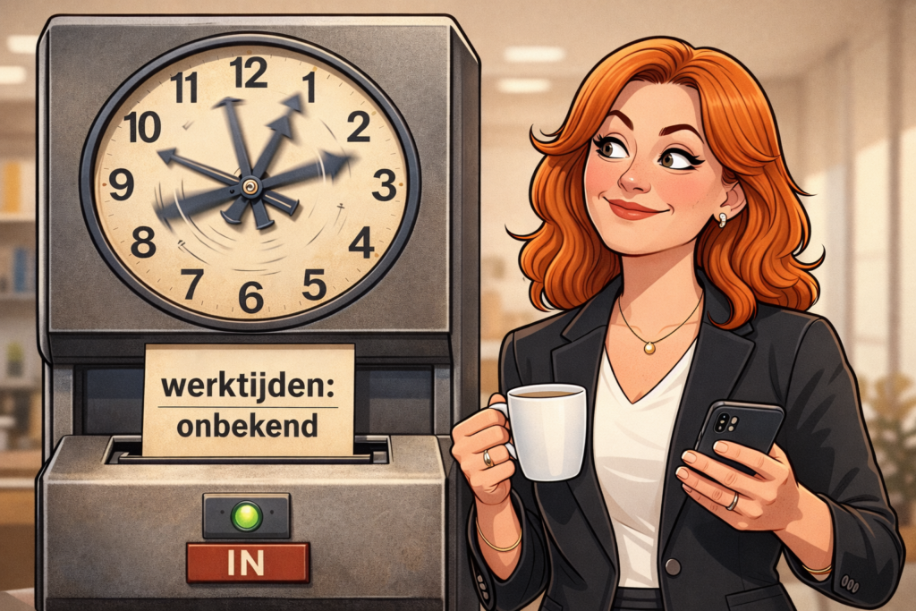 Werktijden? Nee, ik heb een systeem - Kseen